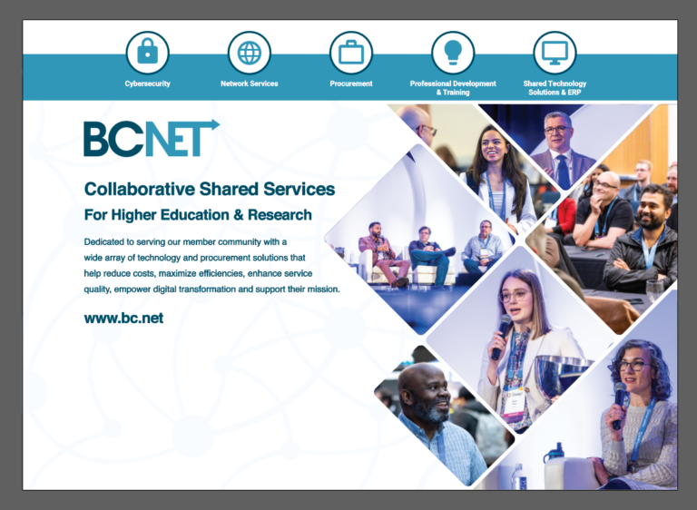 Institutional Report – BCNET: Shared Services for Higher Education and ...